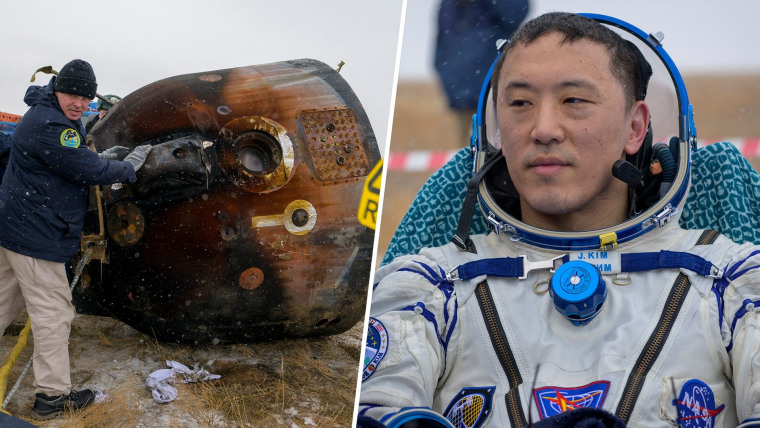Soyuz MS-27 Crew Carrying NASA Astronaut Returns to Earth