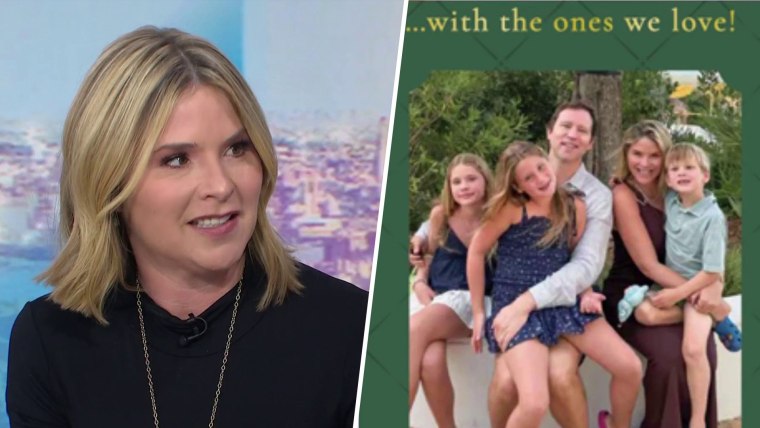 Jenna Bush Hager Unveils Her 2025 Family Christmas Card