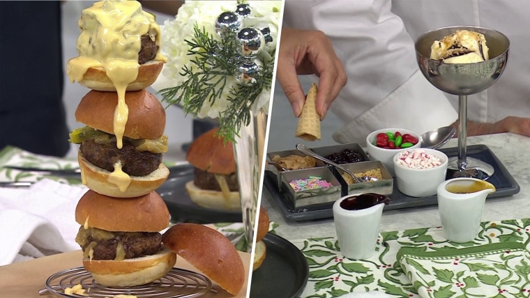Slider Stack and Ice Cream Sundae: Get Sam Hazen’s Recipes!