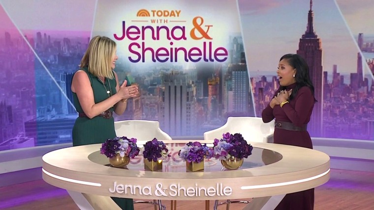Sheinelle Jones Shares Text Her Husband Sent That Predicted Her Jenna ...