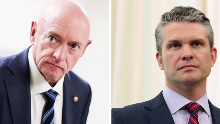 Kelly sues Hegseth over efforts to reduce military retirement rank