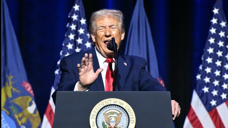 Trump declares an 'economic boom' as Americans continue to worry over ...