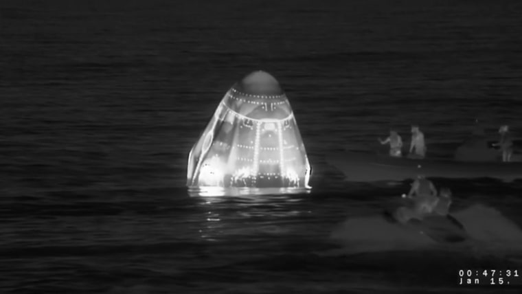 Astronauts Back on Earth After First Medical Emergency in Space