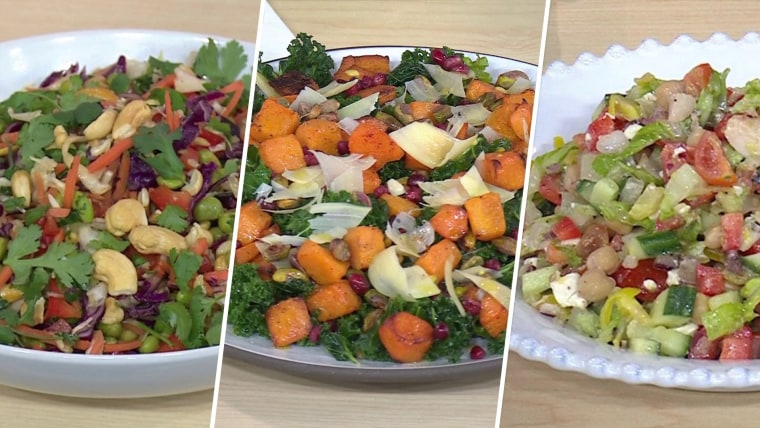 Joy Bauer Shares 3 Satisfying, Not-at-All-Boring Salad Recipes