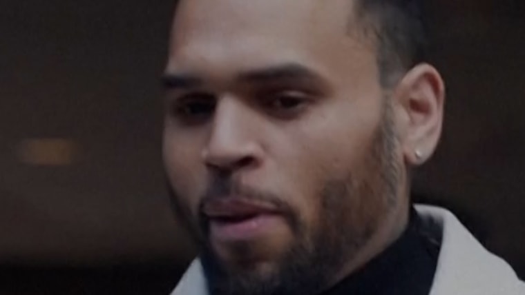 Chris Brown appears at London court ahead of October assault trial