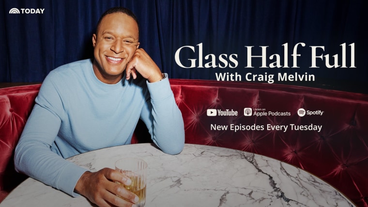 See the Trailer for Craig Melvin’s New Podcast ‘Glass Half Full’