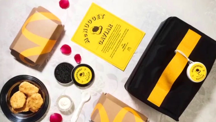 How to Get McDonald’s Free McNugget Caviar Kits This Valentine’s Day