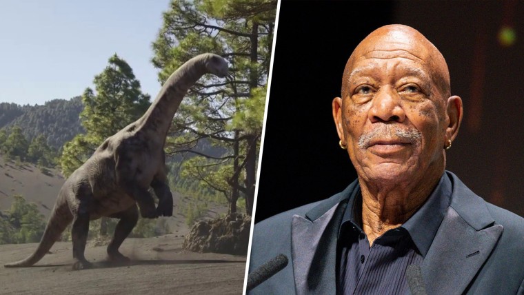 Morgan Freeman Narrates Steven Spielberg’s New Dinosaur Doc