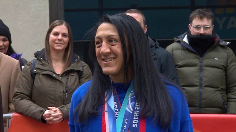 Elana Meyers Talks Celebrating Gold Medal Win With Her Sons