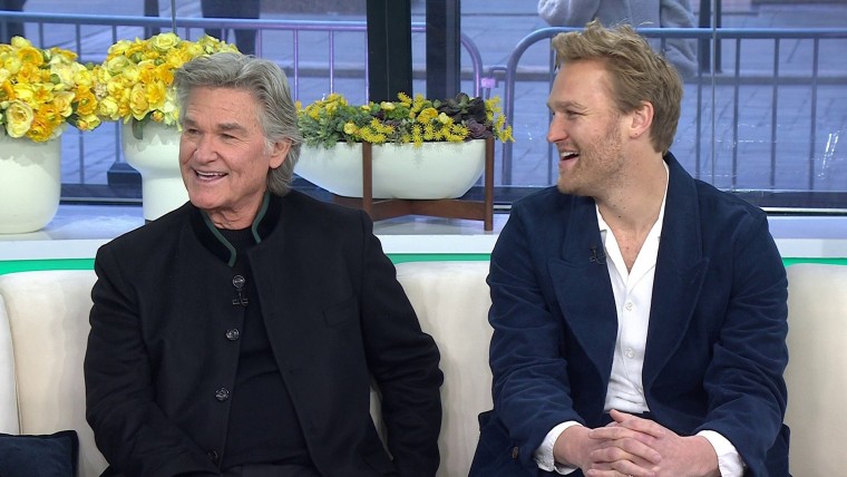 Kurt and Wyatt Russell Talk ‘Monarch’ S2, Spy Spinoff, More
