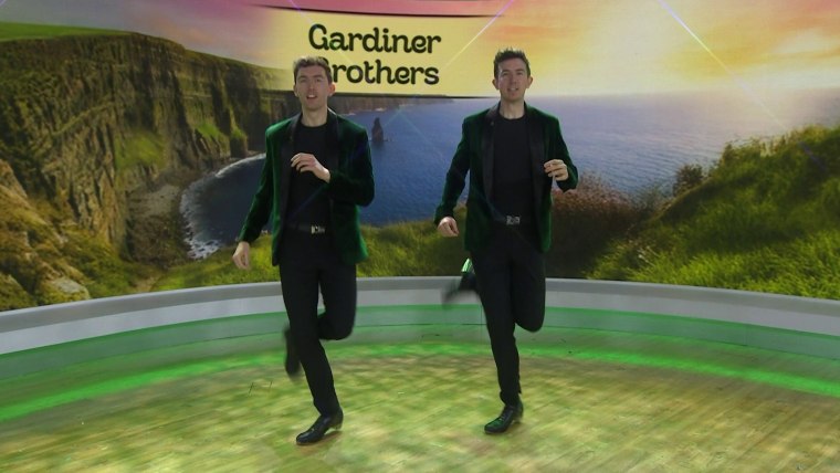 Viral Irish Dancers, The Gardiner Brothers, Perform Live on TODAY