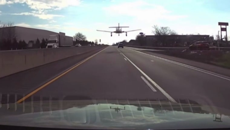 Plane Makes Emergency Landing on Busy Pennsylvania Highway