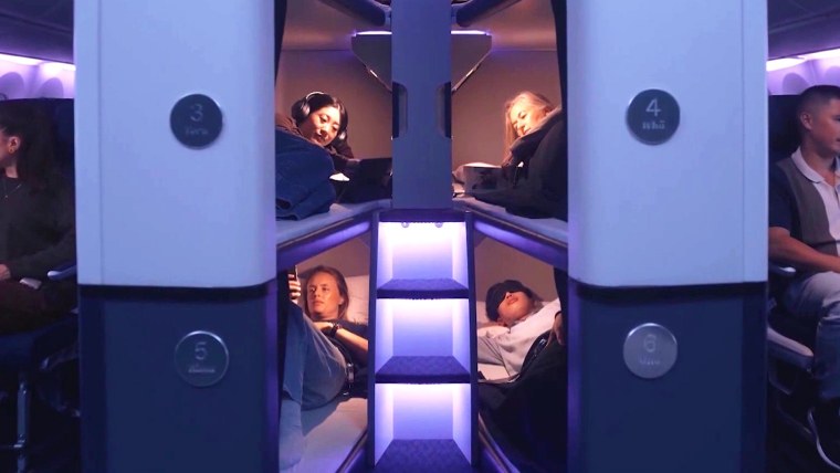 Air New Zealand Unveils Bunk Bed Sleep Pods for Economy Fliers