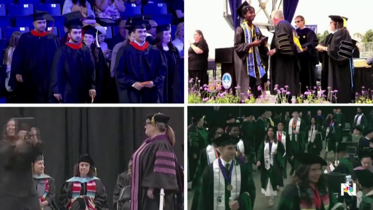 Good News: First-generation college graduates thank their families