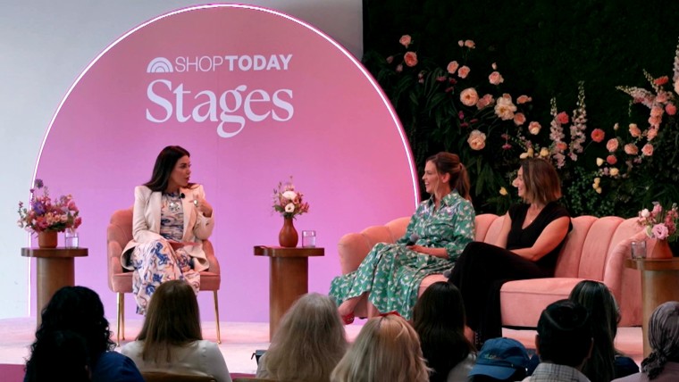 Catching up with Hilary Swank