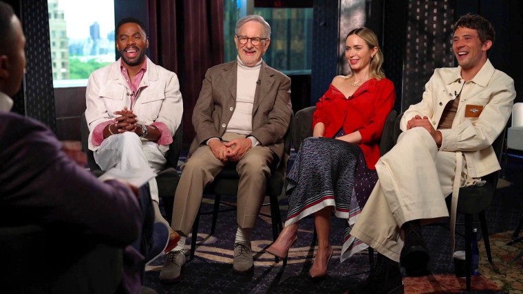 Steven Spielberg and ‘Disclosure Day’ Cast Talk New Alien Thriller