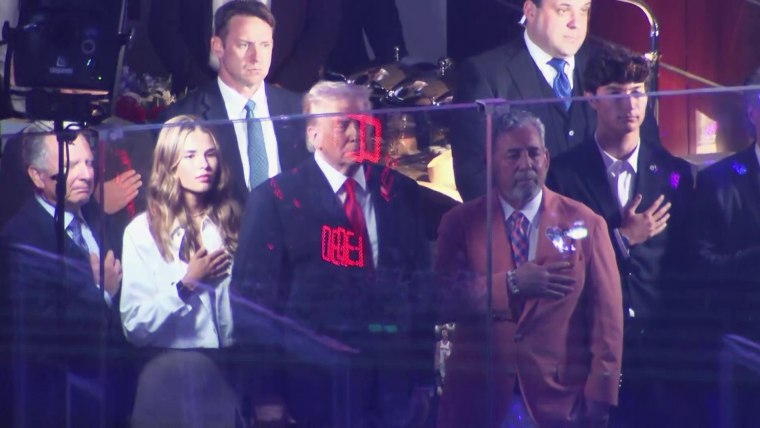 Trump booed at Madison Square Garden during NBA Finals game