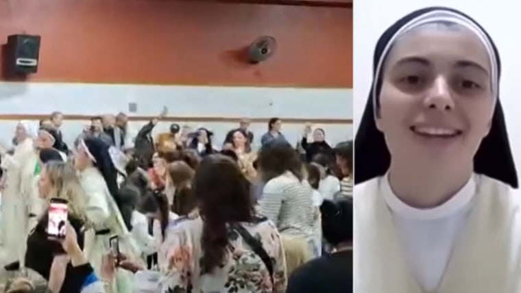 Una monja se vuelve viral tras bailar murga en Argentina | Telemundo