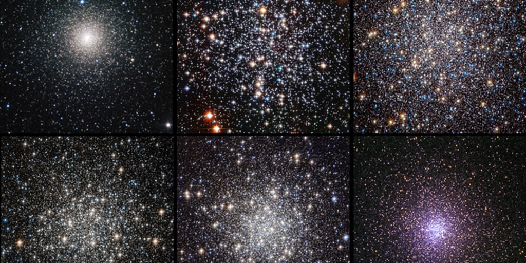 globular star clusters list