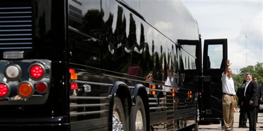 New President Bus Interior