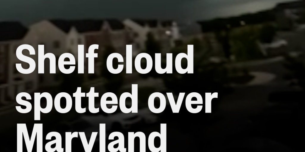shelf cloud bowie md