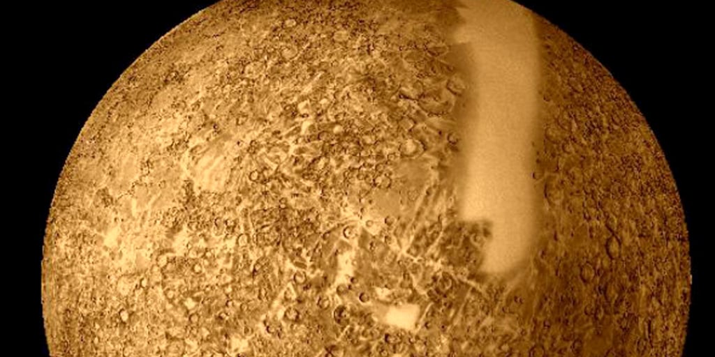 mercury planet surface gravity