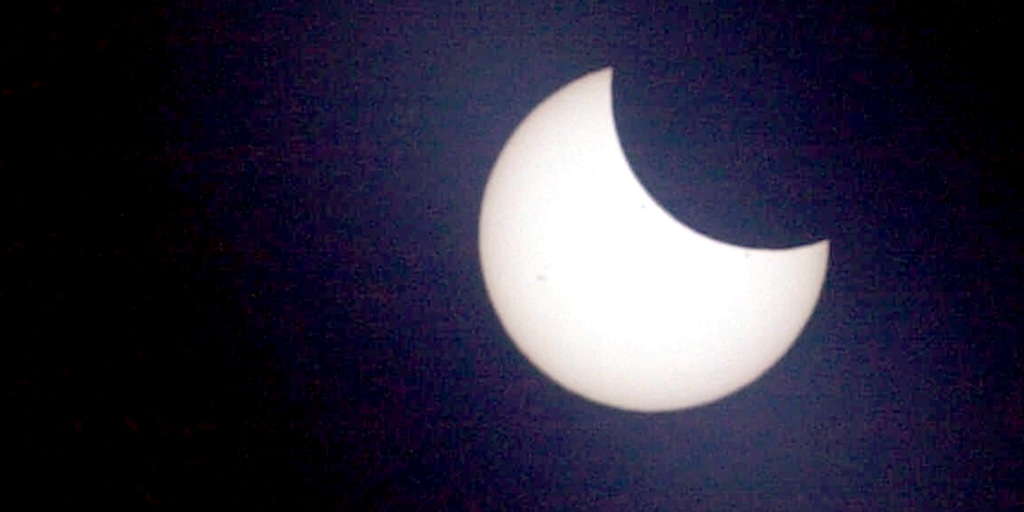 partial solar eclipse northeastern us