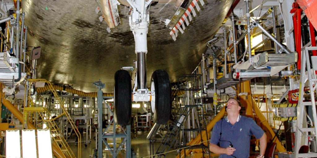 Space Shuttle Landing Gear Door