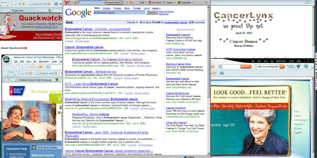 Cancer Patients Websites