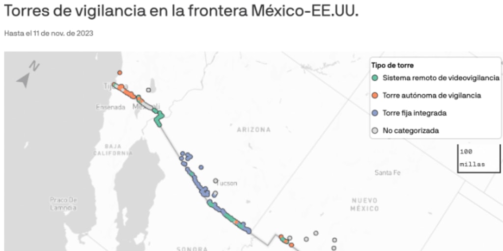 Fronteras De Mexico Con Eeuu