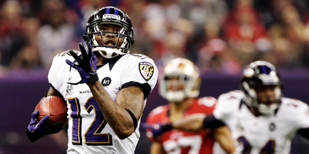Jacoby Jones Ravens Card