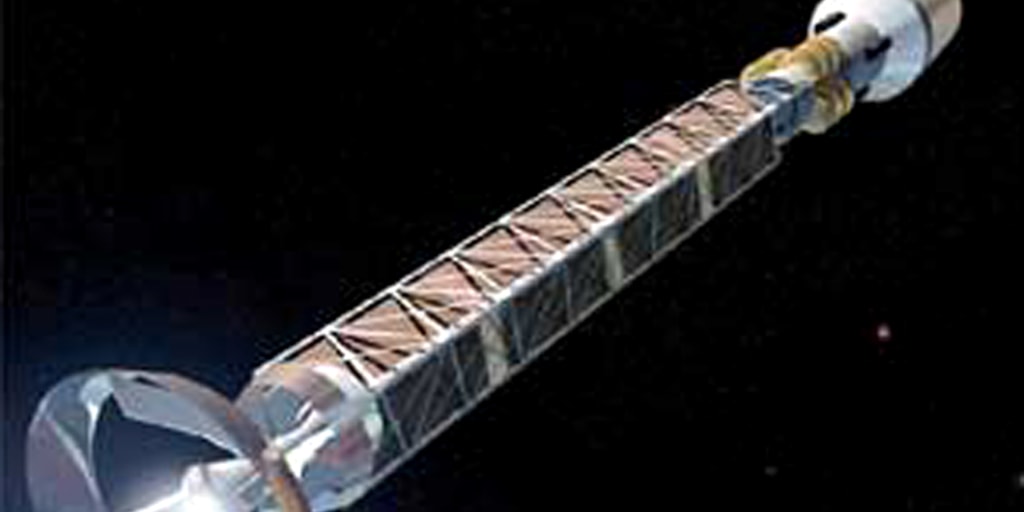 Antimatter Power Antimatter Catches A Wave: Accelerating Positrons