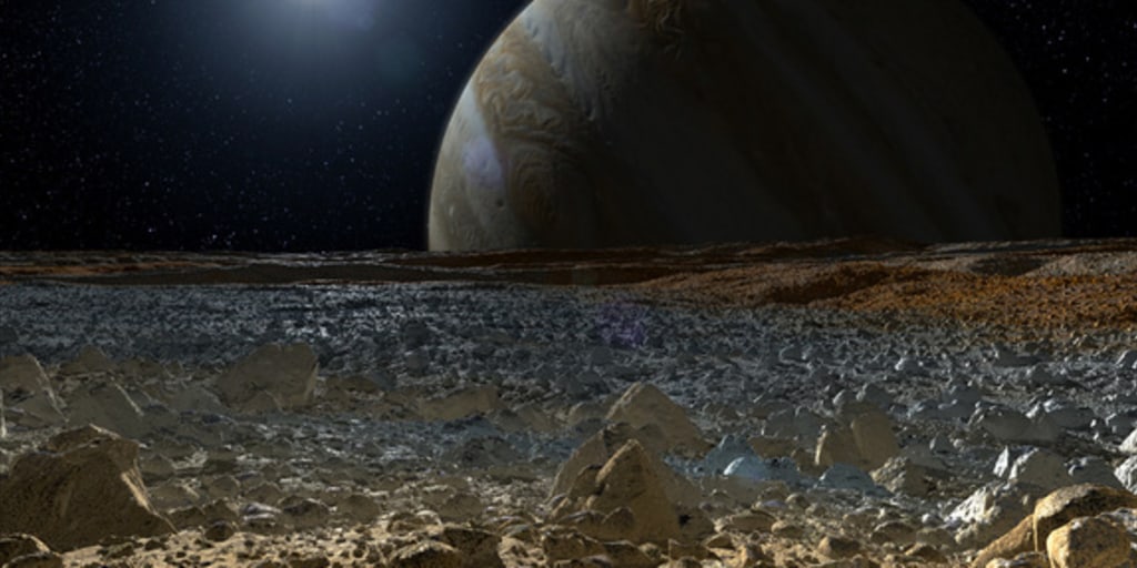 Europa Moon Map Evidence Of Life On Jupiter's Moon Europa Could Be