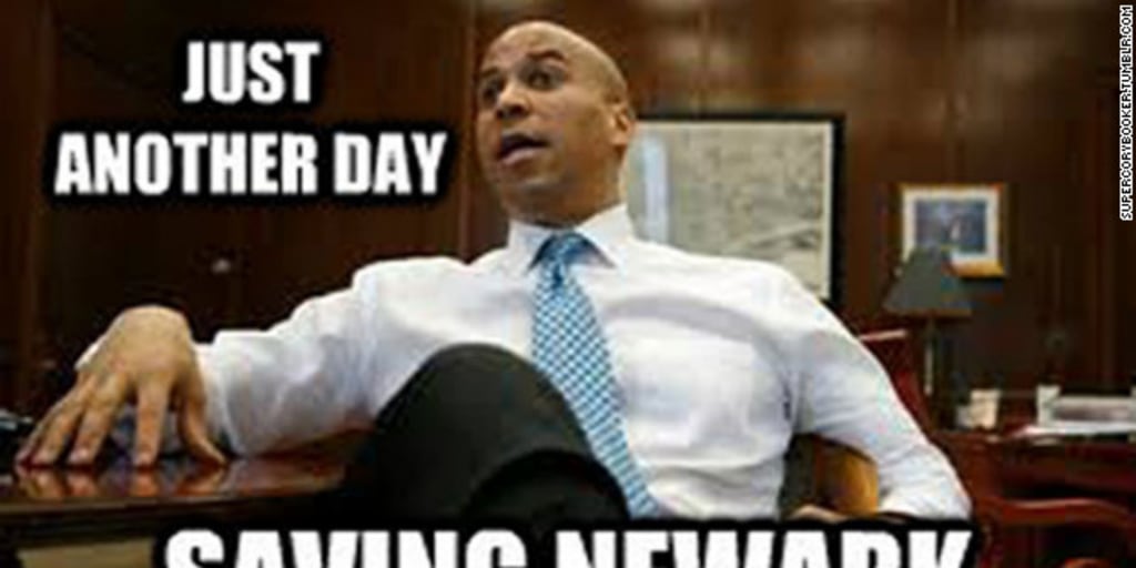 Cory Memes Superhero Newark Mayor Cory Booker: Meme Of The Week