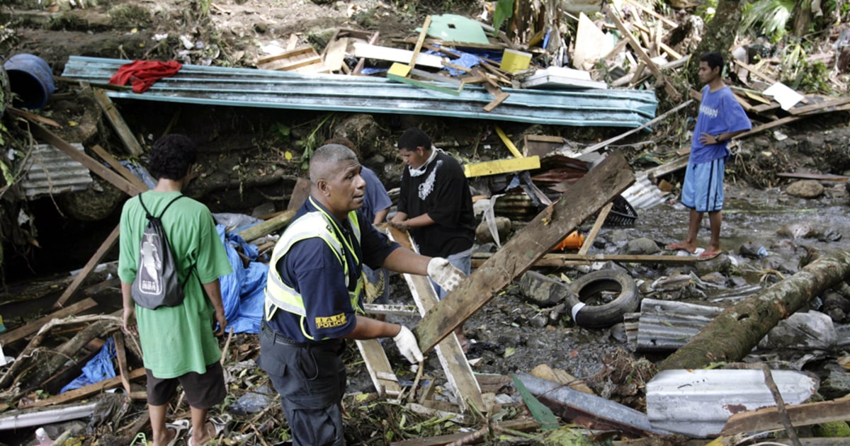 Some villages on Samoan islands gone forever