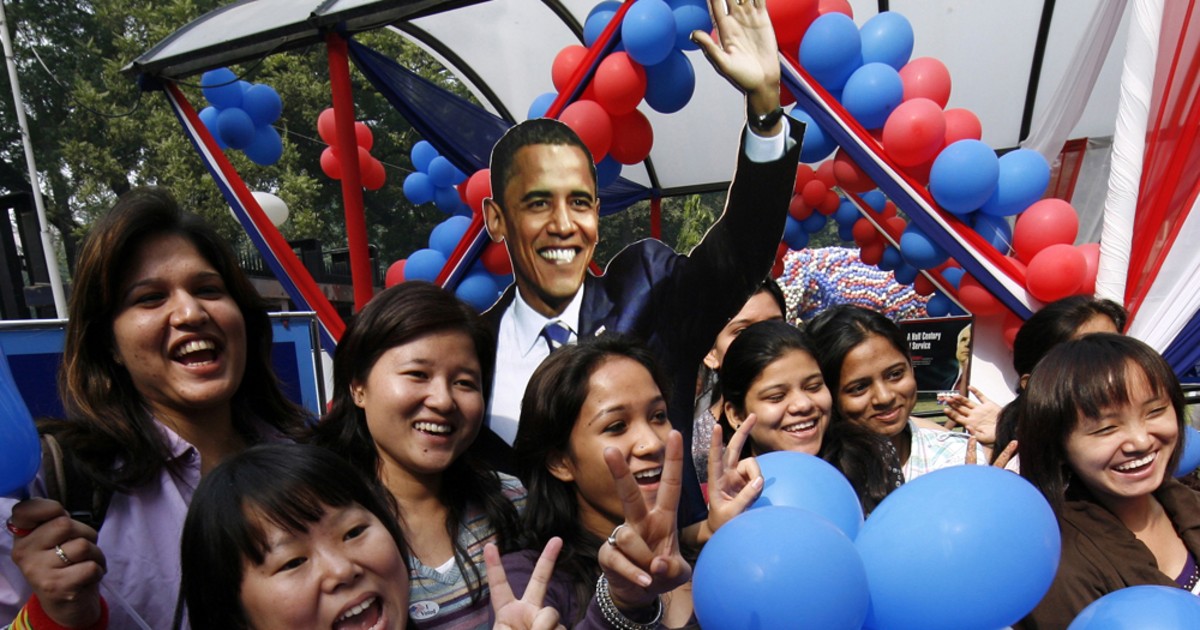 Obama win sparks global praise, cheers