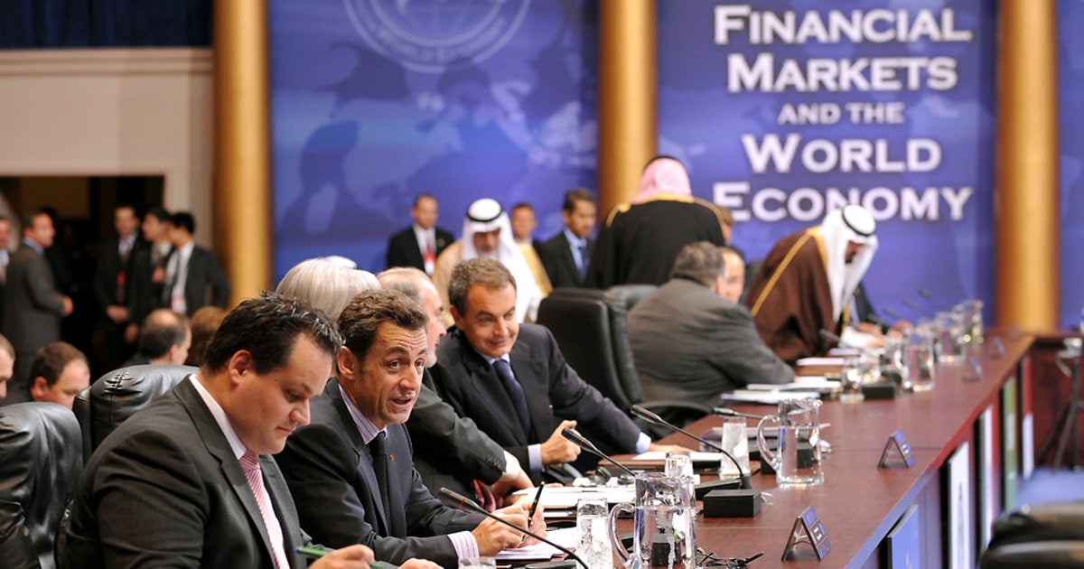 World leaders pledge to revive global economy
