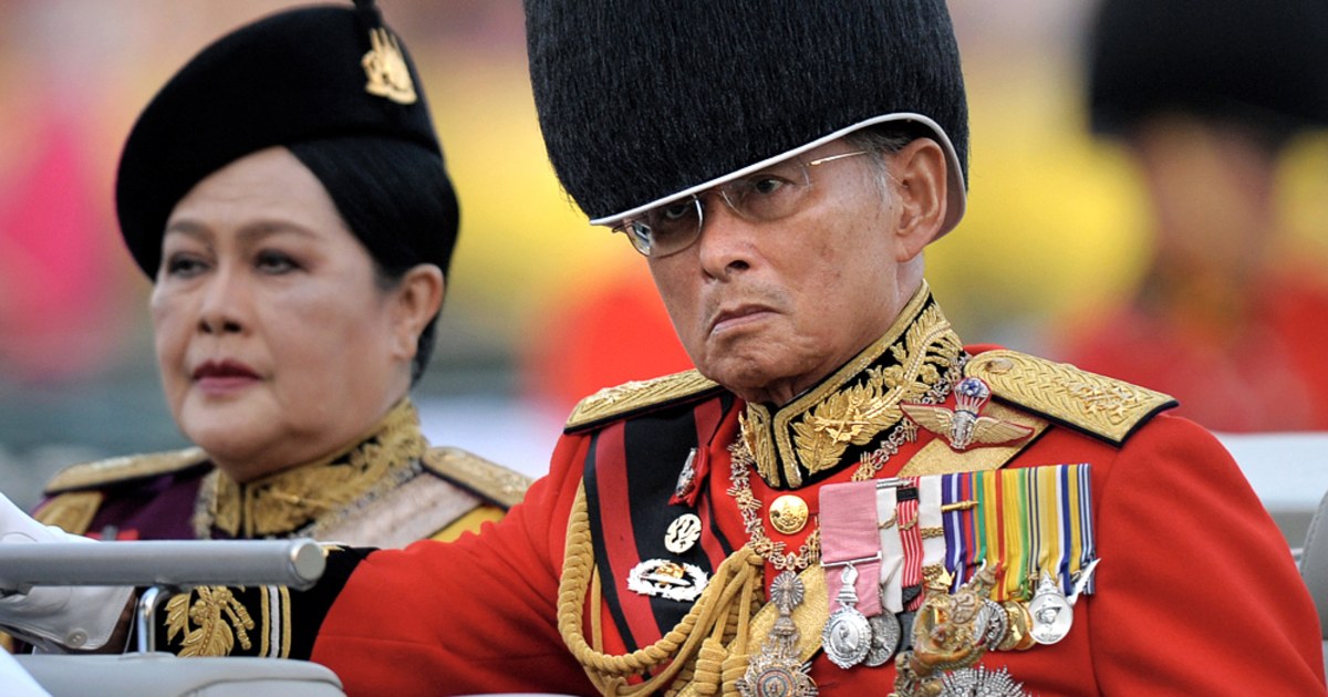 Thai king's illness sparks anxiety