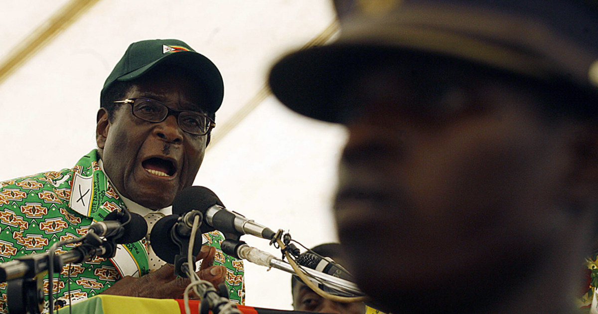 'Zimbabwe is mine,' Mugabe declares