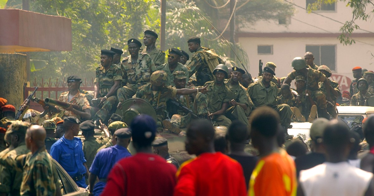 Dictator's death sparks coup in Guinea