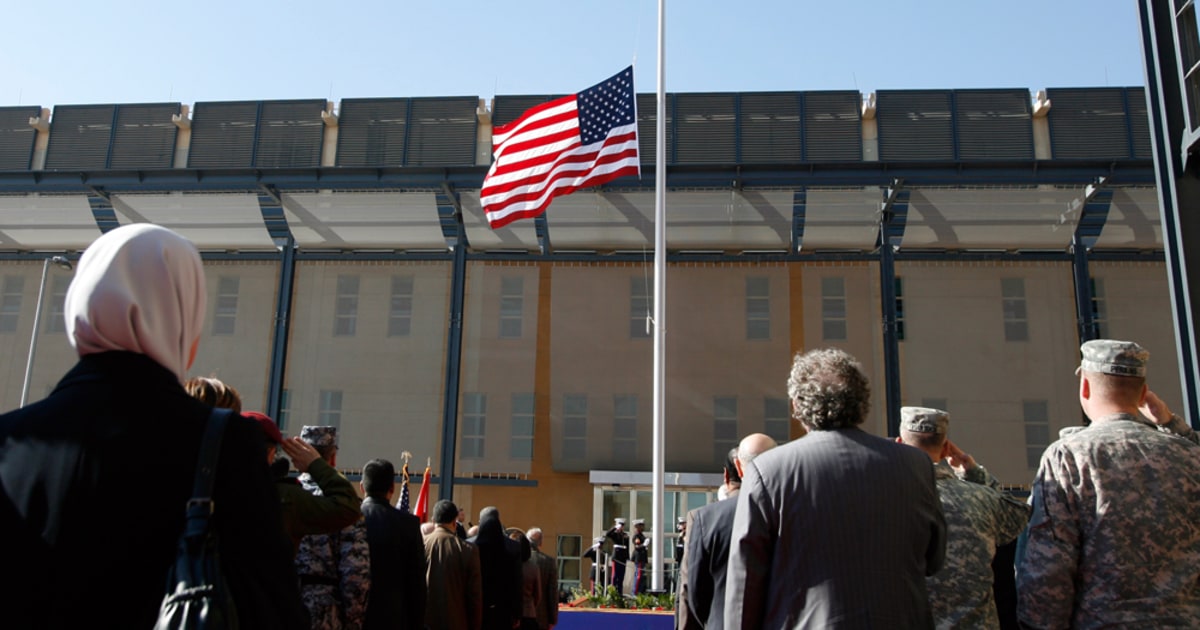 World's largest U.S. Embassy opens in Baghdad