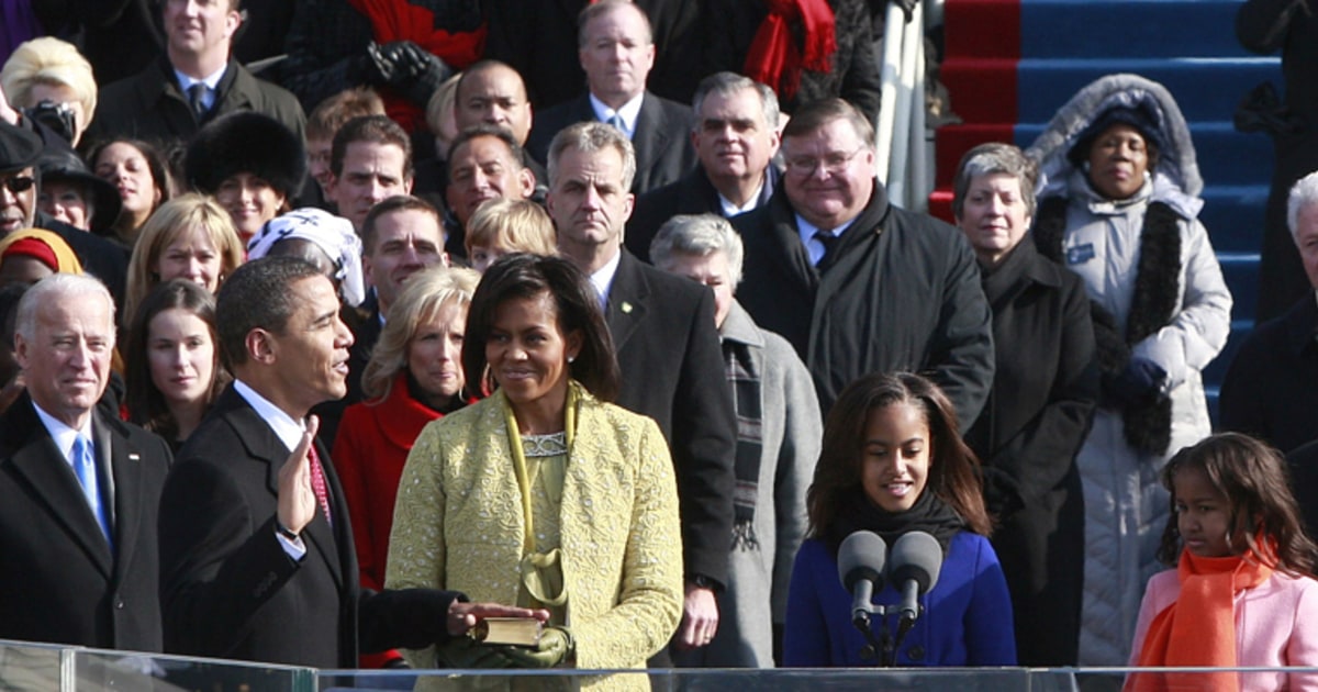 In best inaugural seats, they're frisky, reflective