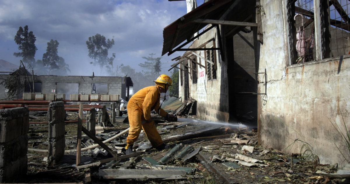 Philippine fireworks factory blast kills 6