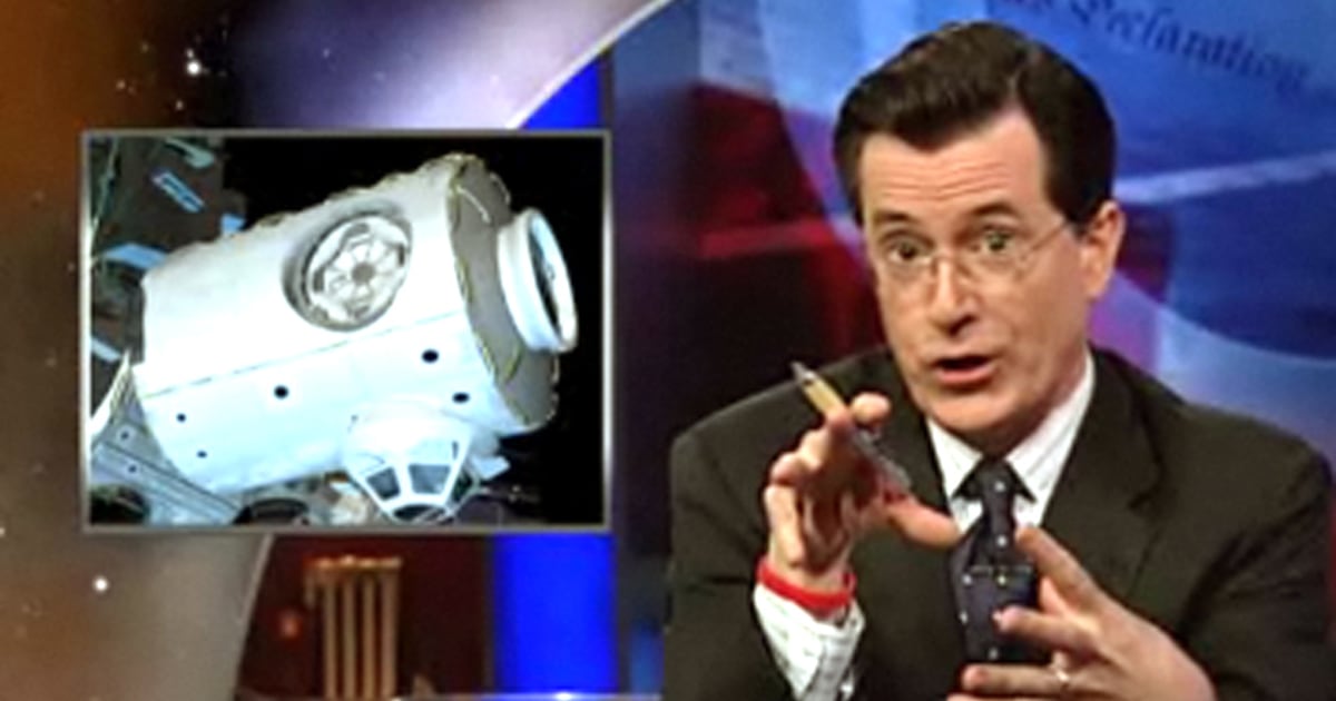 NASA: Colbert name on treadmill, not room