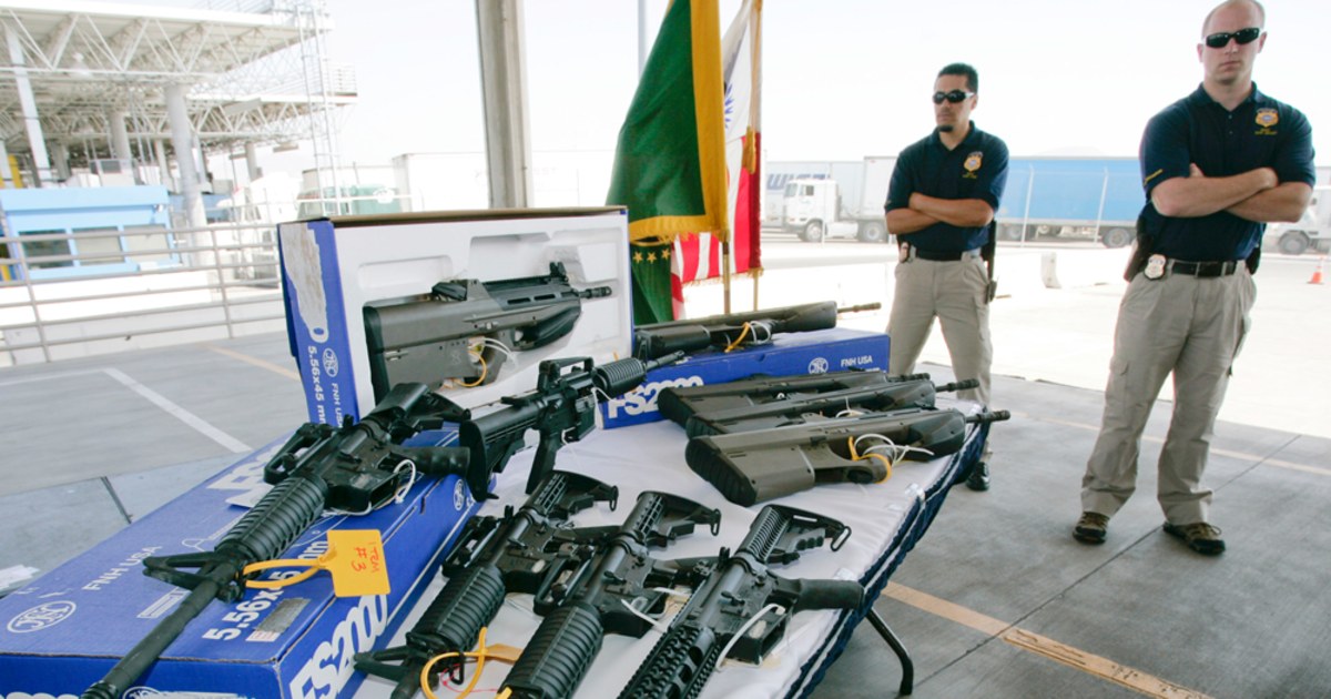 U.S., Mexico to cooperate on gun smuggling