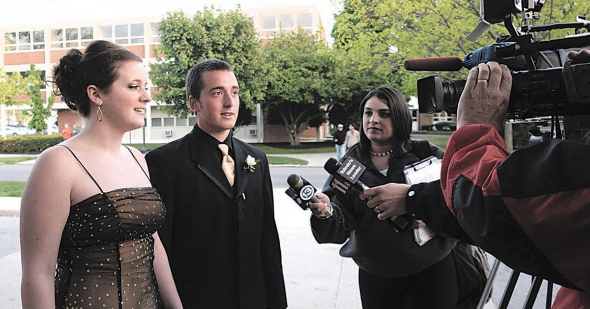 Teen suspended for going to girlfriend's prom