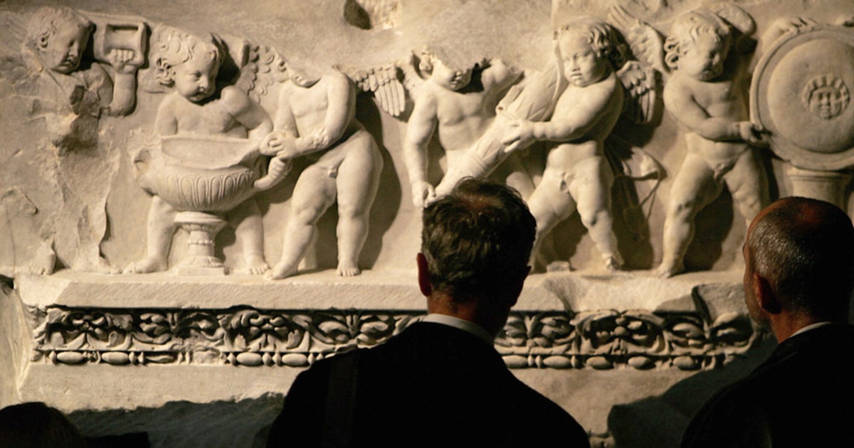 Volcanic ash may have preserved Roman ruins