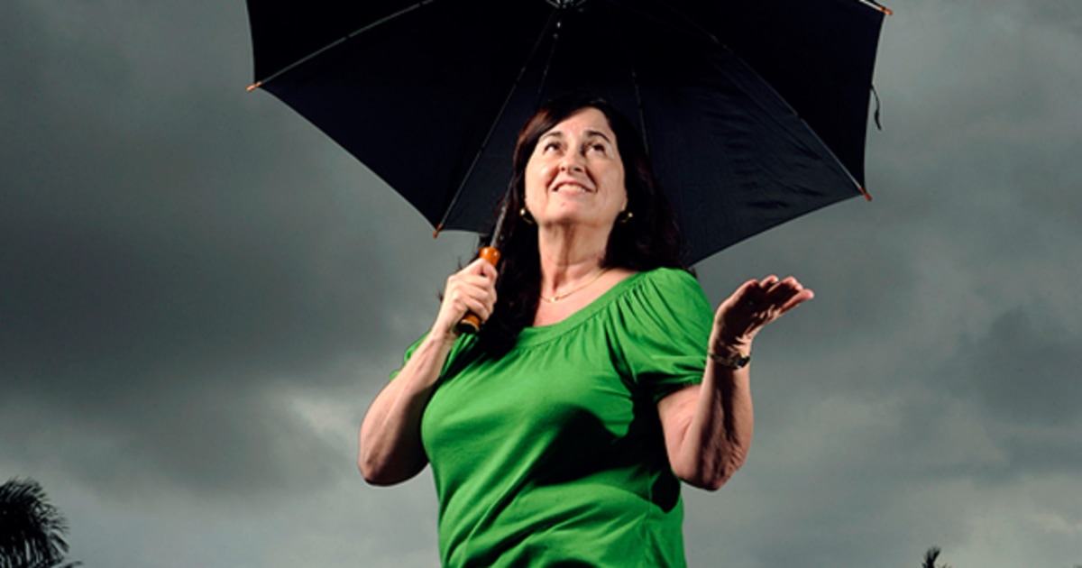Wonder Woman takes on hurricane season