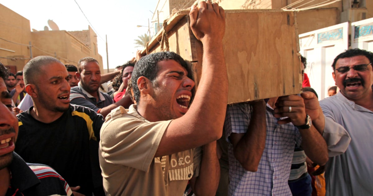 Angry Iraqis demand protection from bombings