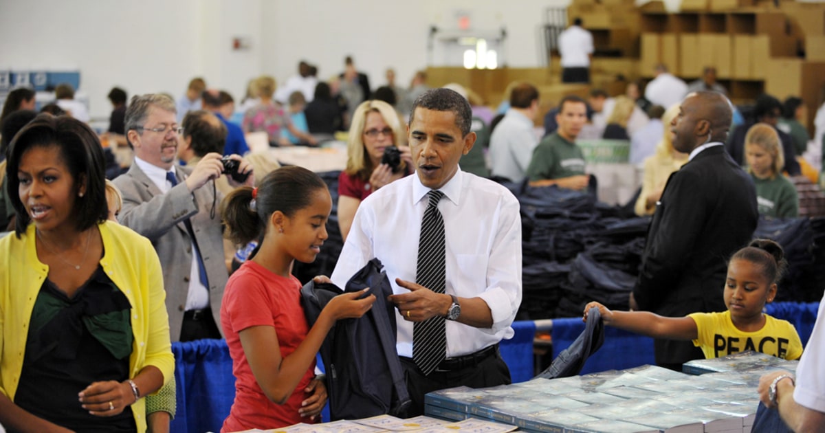 Obama: Community service is a national duty